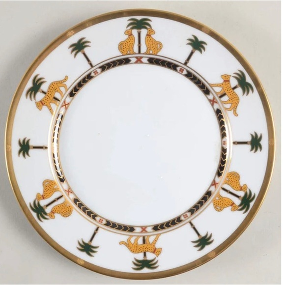 Dior | Dining | Christian Dior Luxury Gold And White Casablanca Salad ...